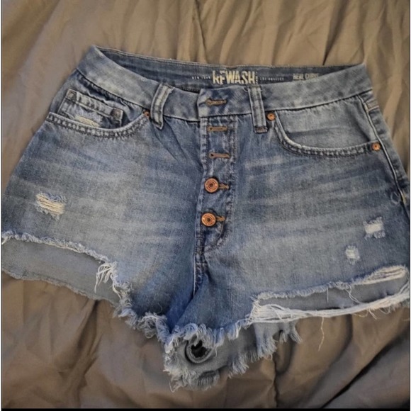 Rewash | Shorts | Rewash Size 9 Real Curve High Rise Button Fly Shorts ...